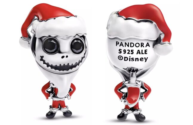 Pandora e Disney lançam charm “Santa Jack Skellington” inspirado em ...